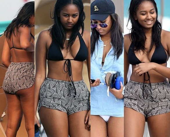 32 Photos Sasha Obama Séclate En Bikini à Miami Plus Sexy Que Jamais Black